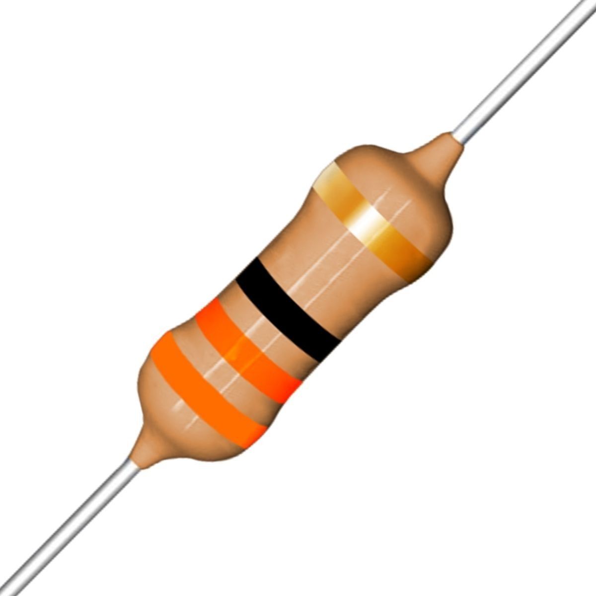 Resistor 33R Cr25 1/4W 5% - Pacote Com 100 Peças - Smartcomp seu ...