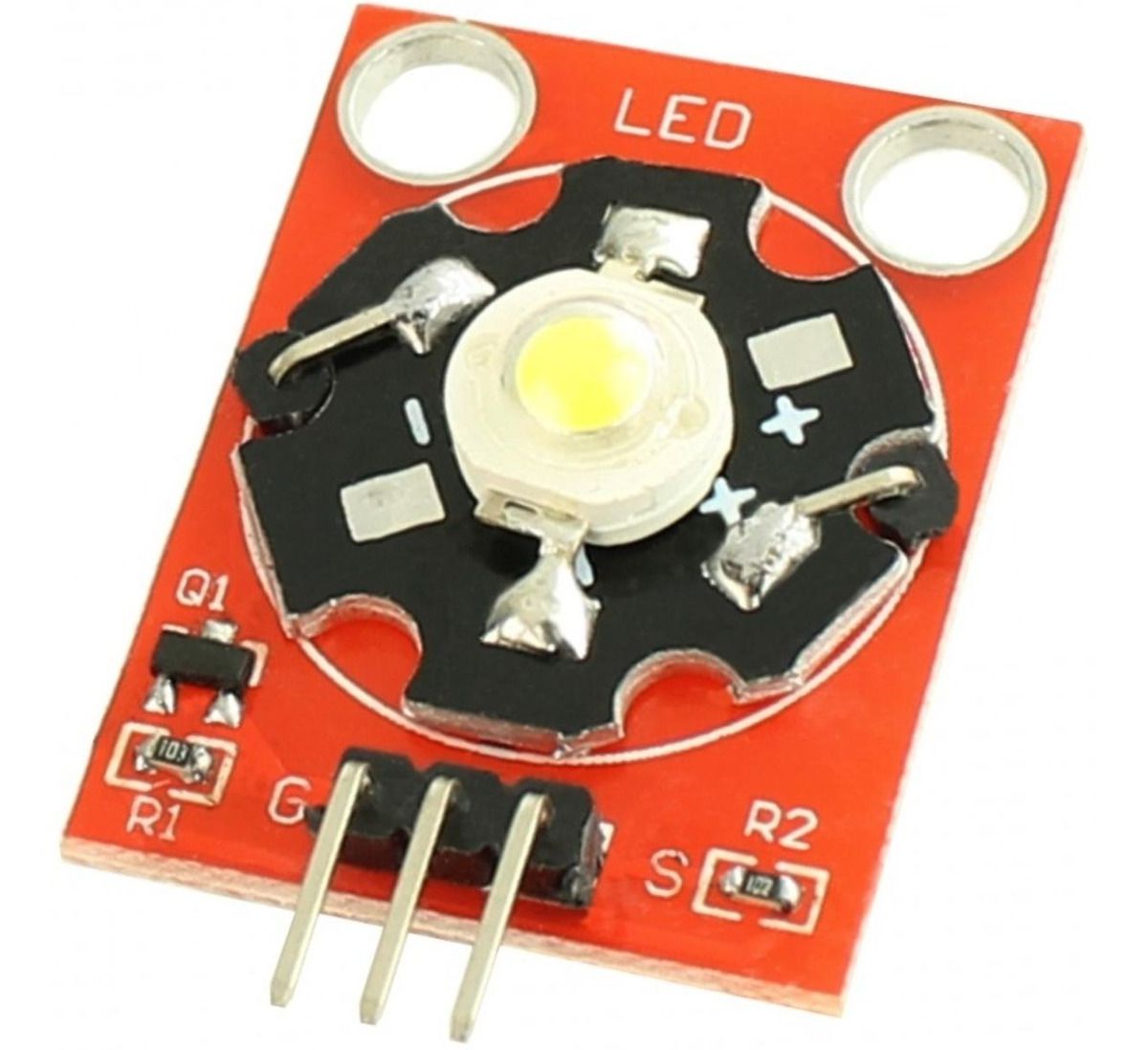 Módulo Led 3W Alta Potência - Braco 7000K - Smartcomp seu fornecedor ...