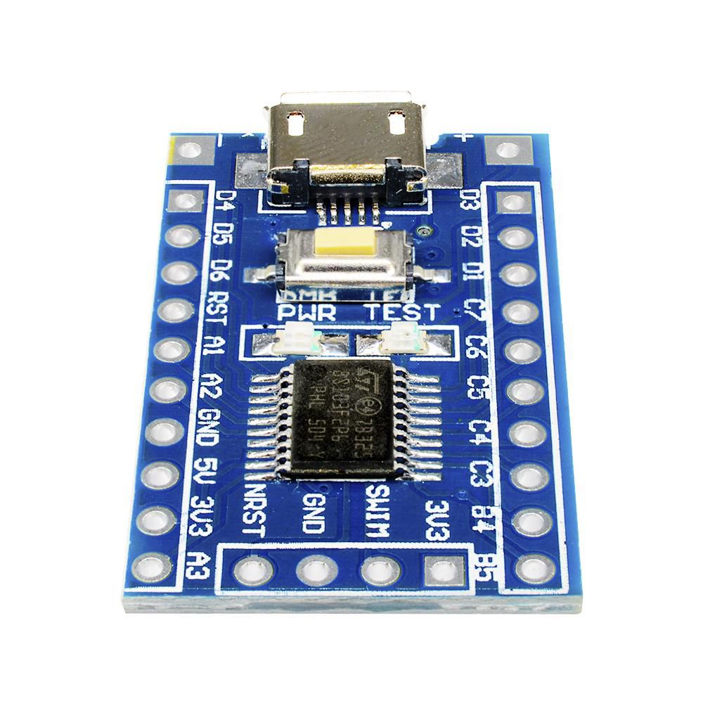 Placa Modulo De Desenvolvimento Stm8 - Stm8S103F3P6 - Smartcomp seu ...