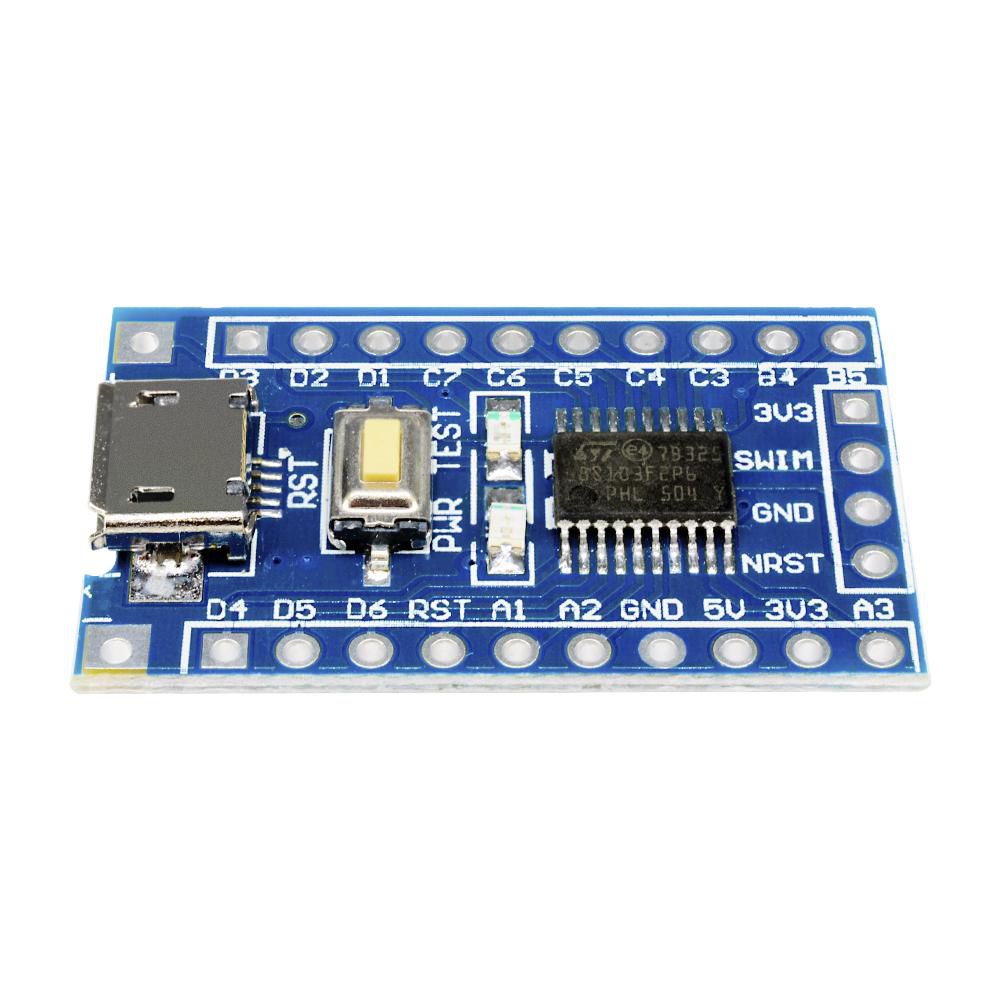 Placa Modulo De Desenvolvimento Stm8 - Stm8S103F3P6 - Smartcomp seu ...