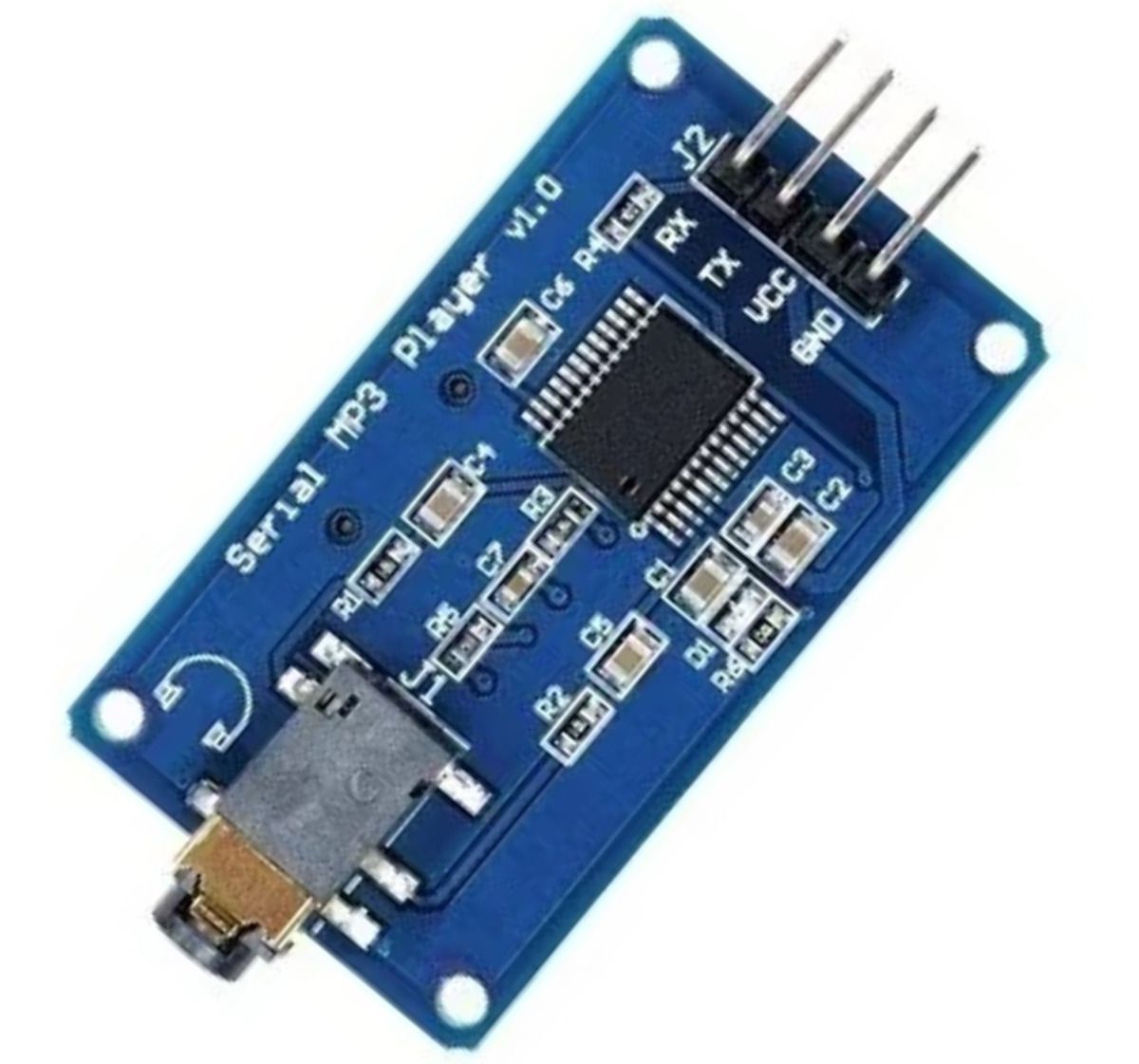 Modulo Yx5300 Leitor De Cartao Com Saida De Audio P2 - Smartcomp seu ...