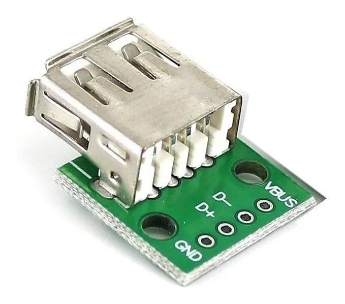 Módulo Adaptador Conector Usb Femea 2.0 Dip - Smartcomp seu fornecedor ...