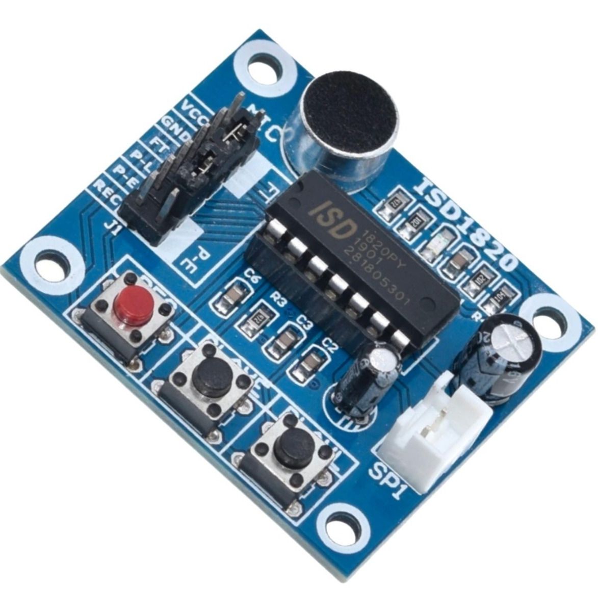 Módulo Gravador De Voz - Isd1820 - Smartcomp seu fornecedor confiável ...