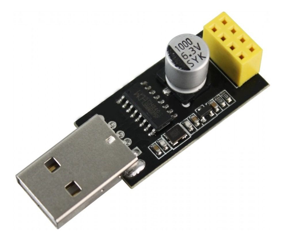 Adaptador Usb Para Módulo Wifi Esp8266 - Esp-01 - Smartcomp seu ...