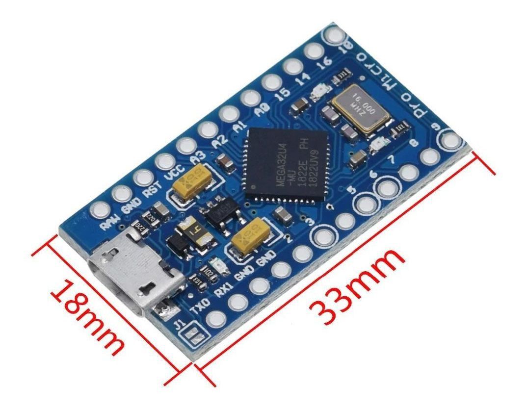 Arduino Pro Micro Atmega32U4 - Com Cabo Usb - Smartcomp seu fornecedor ...