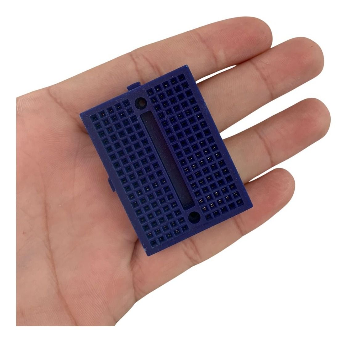 Mini Protoboard 170 Pontos - Azul - Smartcomp seu fornecedor confiável ...
