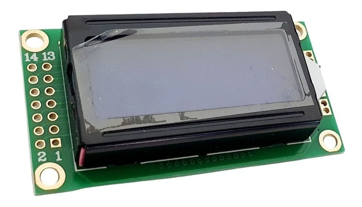 Display Lcd 8X2 - Backlight Azul - 0802A - Smartcomp seu fornecedor ...