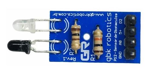 Módulo Sensor de Obstáculos P12 - GBK para Arduino e Projetos de Robótica - Smartcomp seu ...