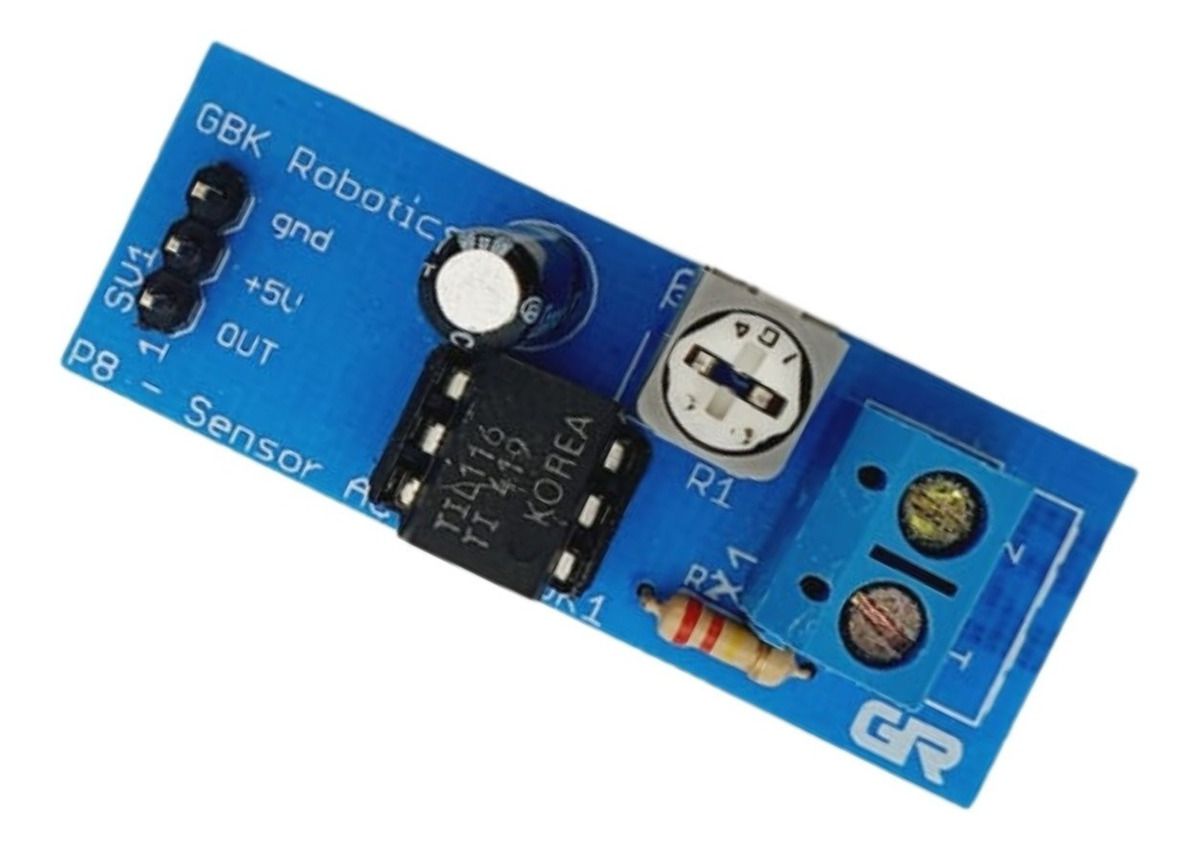 Módulo Sensor de Tensão AC P8 - GBK para Medição em Projetos ...