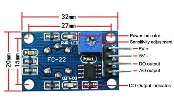 Sensor Detector De Gás - Mq-5 Glp (Gás De Cozinha) E Gás Natural ...