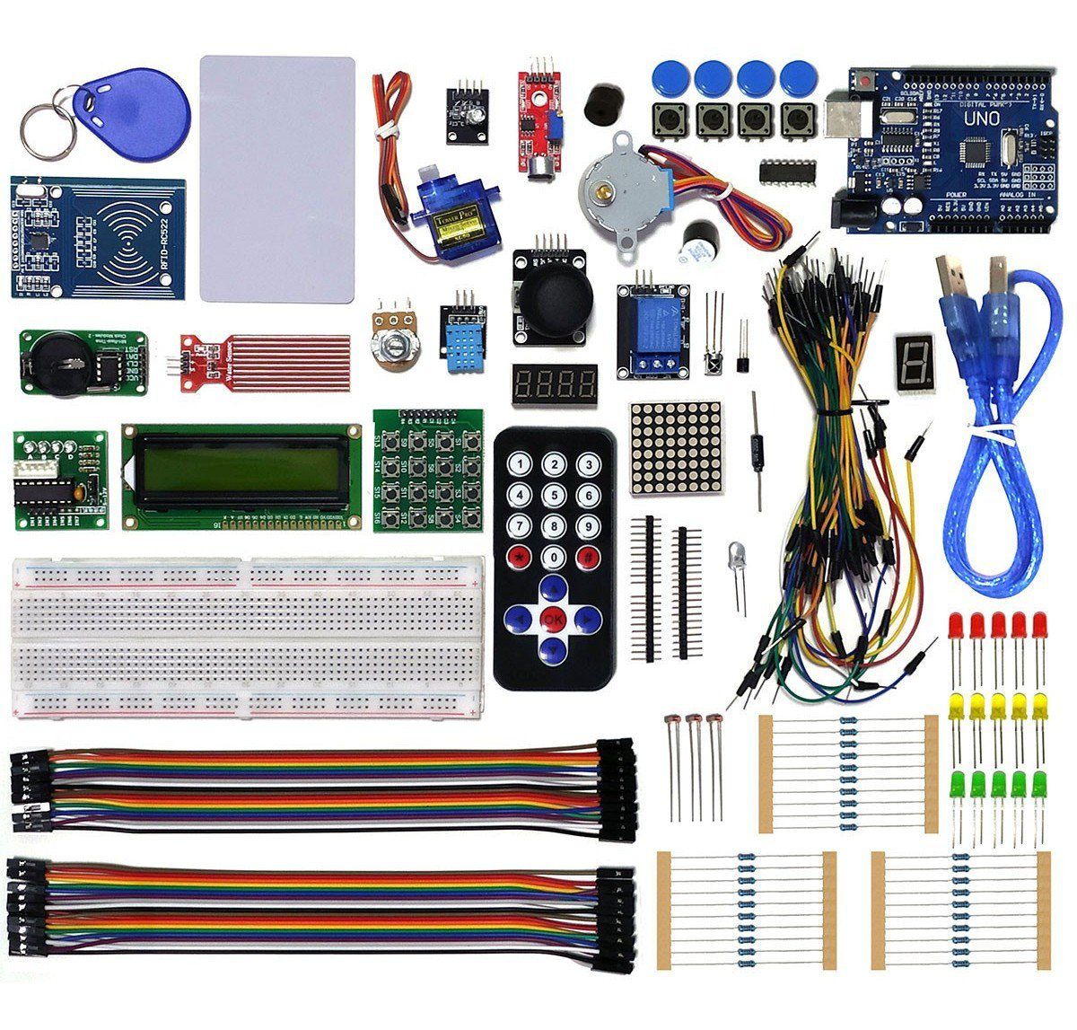 Kit Arduino Uno Rfid Completo Com Maleta Plástica - Smartcomp seu fornecedor confiável ...