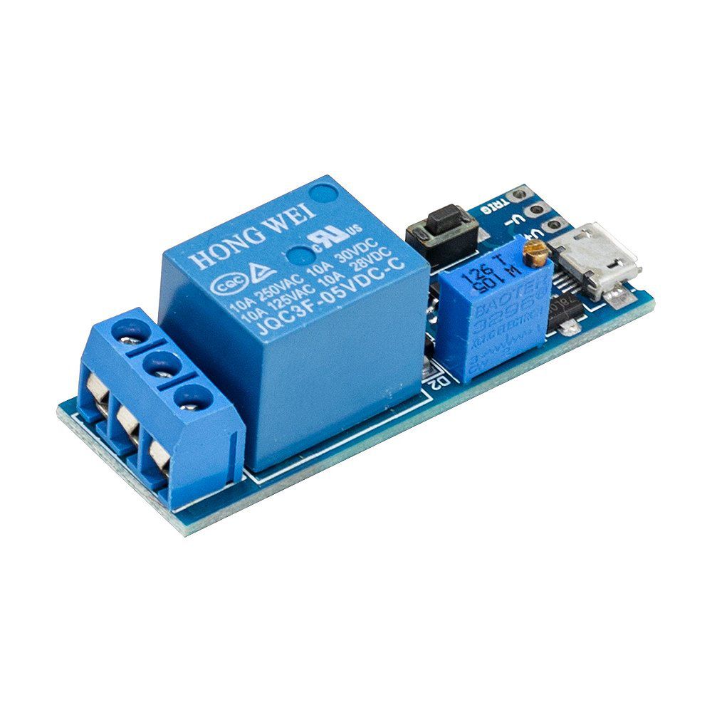 Rele Temporizador Trigger Micro Usb 5V - Smartcomp seu fornecedor confiável. Atendemos pessoa ...