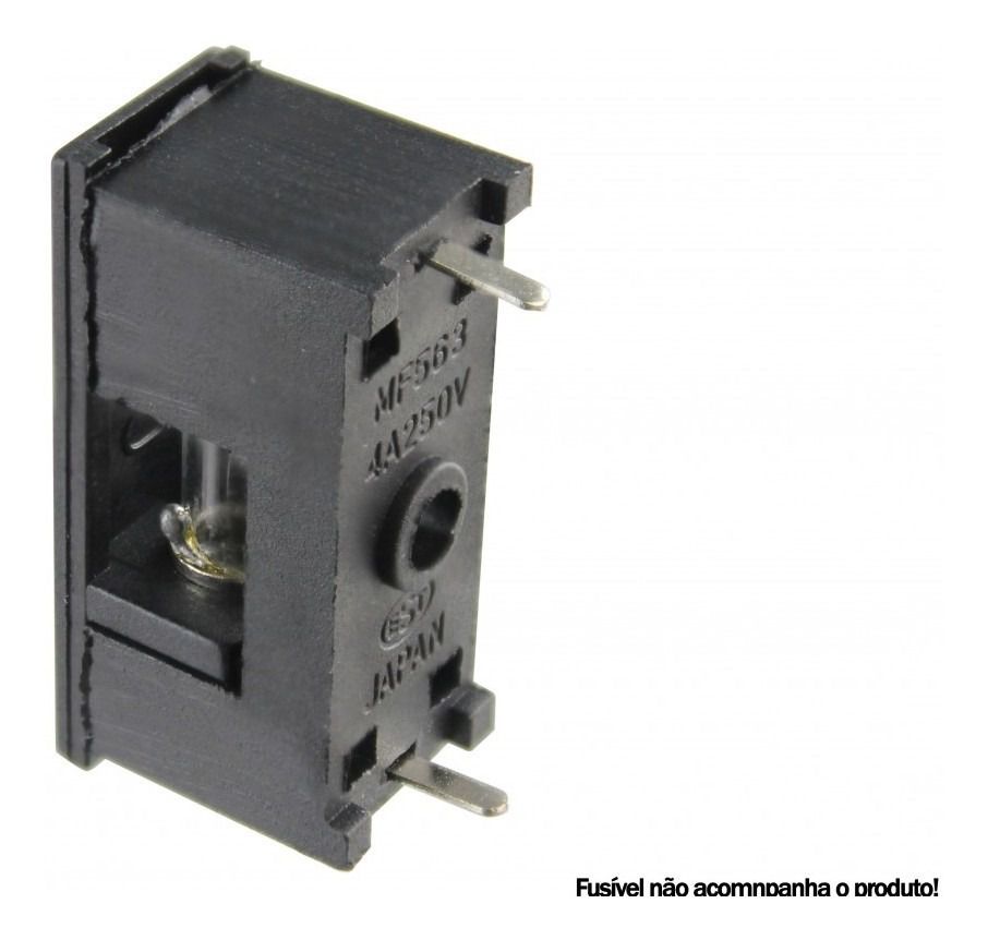 Porta Fusível 5X20 As-06 Preto - 10 Peças - Smartcomp seu fornecedor ...