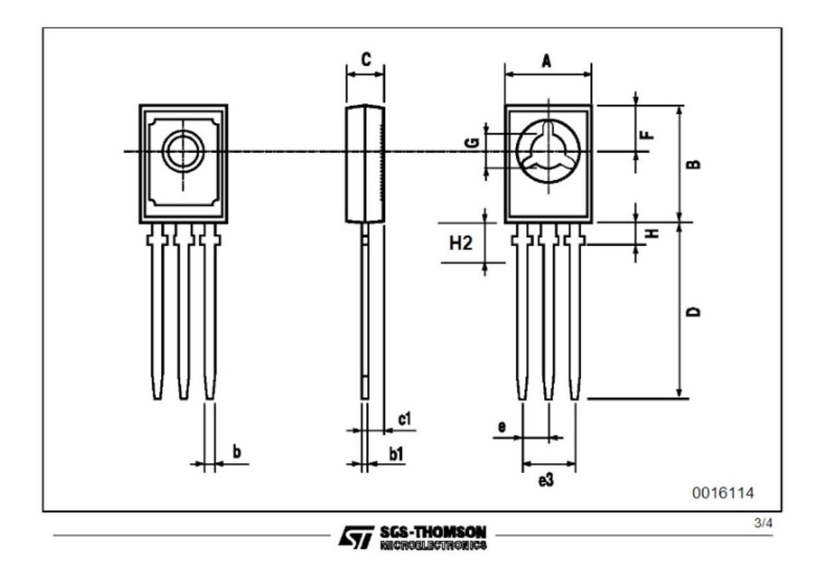 Bd138 Transistor Pnp - 10 Peças - Smartcomp seu fornecedor confiável ...
