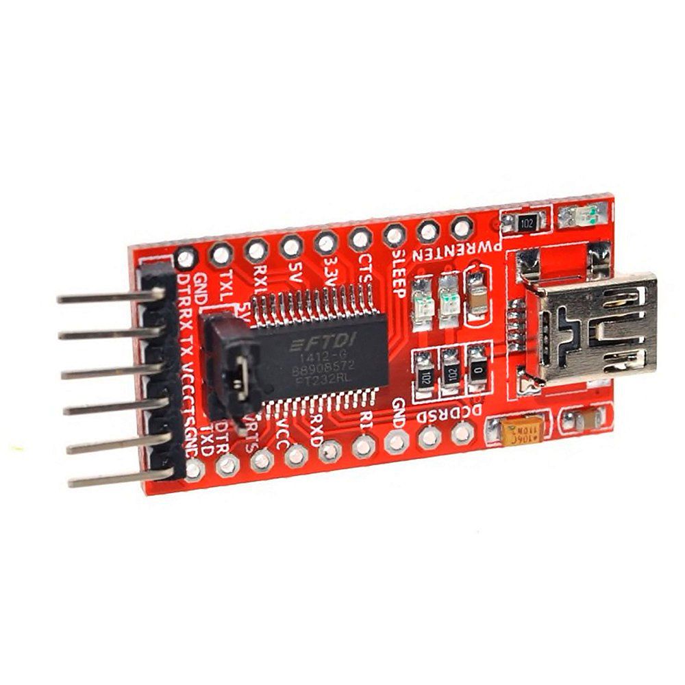Módulo FTDI Conversor USB para TTL e RS232 Serial - FT232R 3.3V 5V ... Módulo FTDI Conversor USB para TTL e RS232 Serial - FT232R 3.3V 5V ...