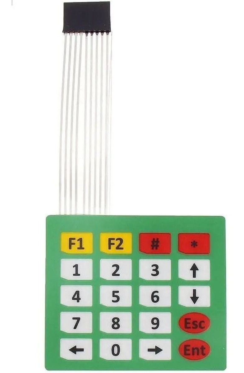 Teclado Matricial - Membrana 4x5 para Arduino - 20 Teclas - Smartcomp ...