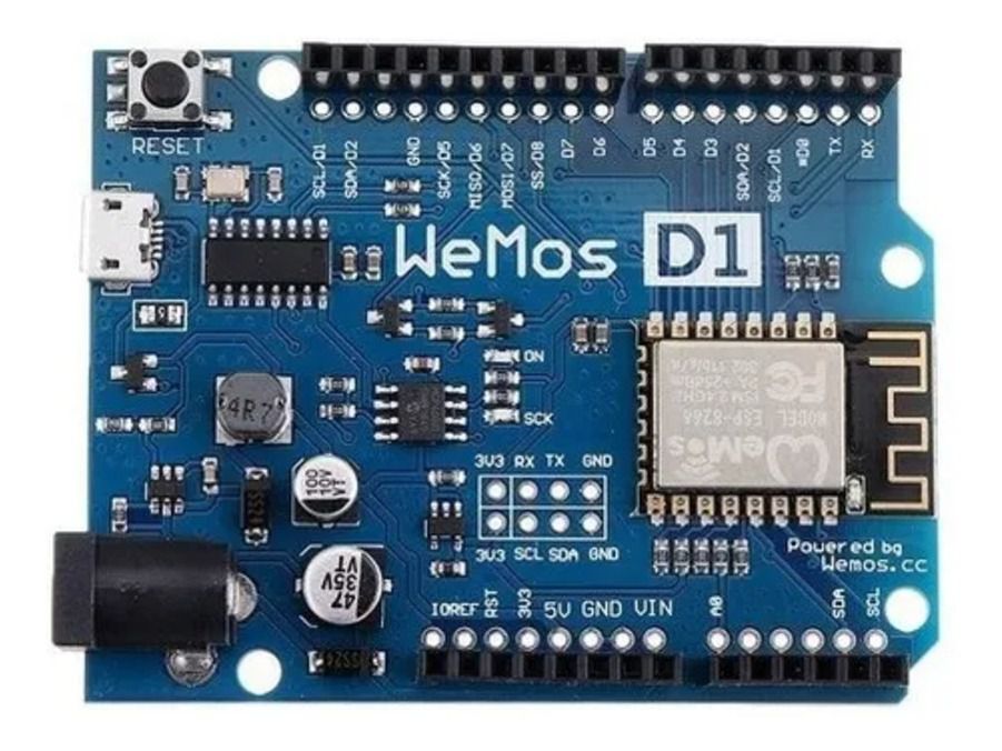 Placa Wemos Esp8266 D1 Wifi Iot Compatível Com Ide Arduino