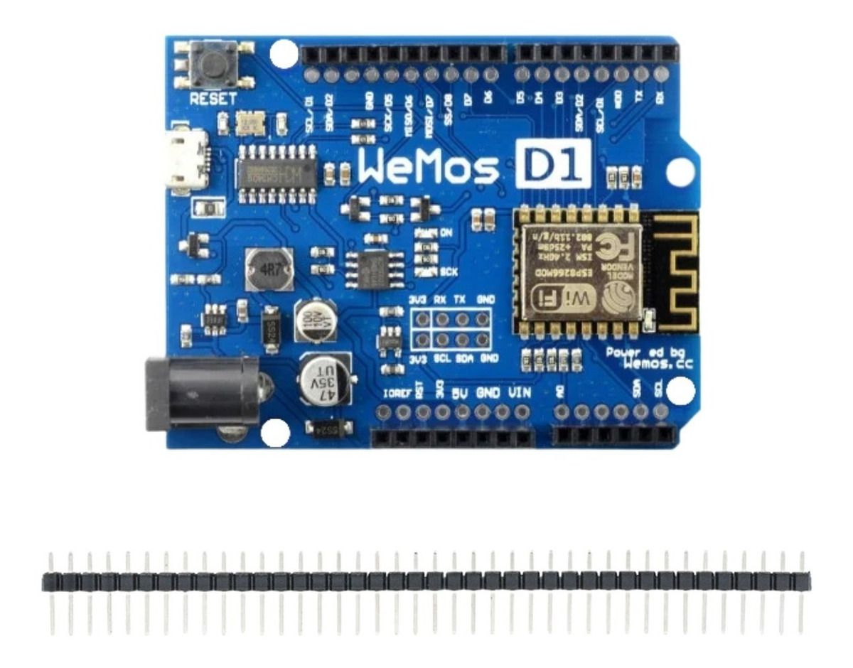 Placa Wemos Esp8266 D1 Wifi Iot Compatível Com Ide Arduino