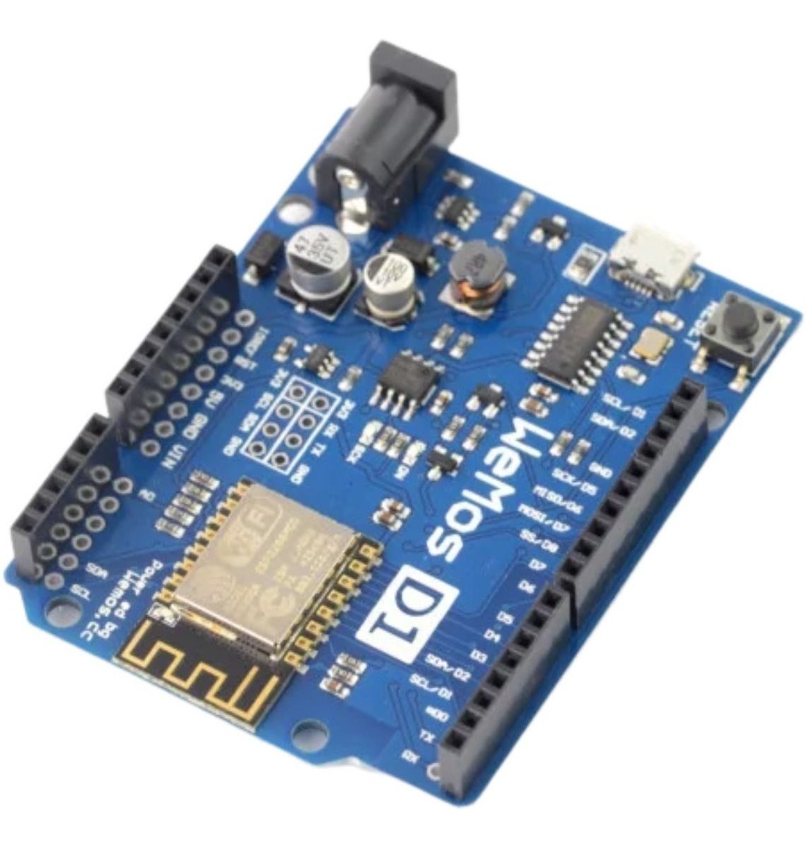 Placa Wemos Esp8266 D1 Wifi Iot Compatível Com Ide Arduino 