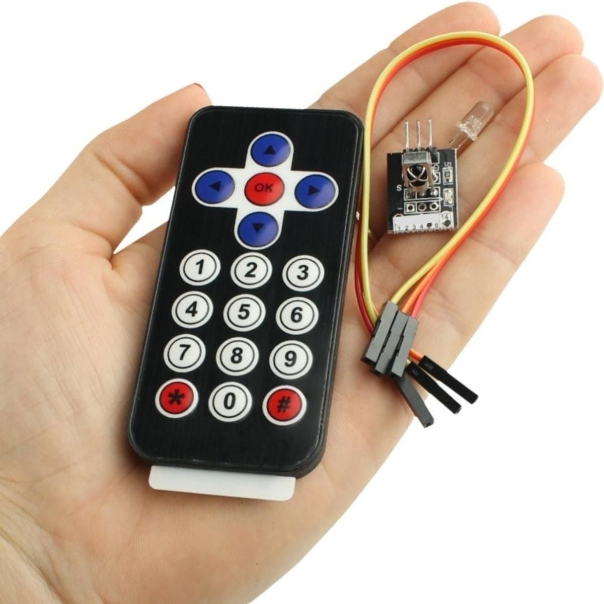 Kit Controle Remoto Infravermelho + Receptor - KY-022 - Smartcomp seu ...