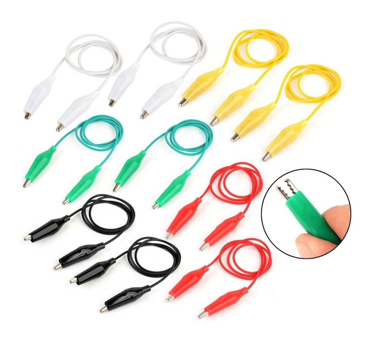 Cabo Jacaré para Testes em Equipamentos - Kit com 10 fios. - Smartcomp ...