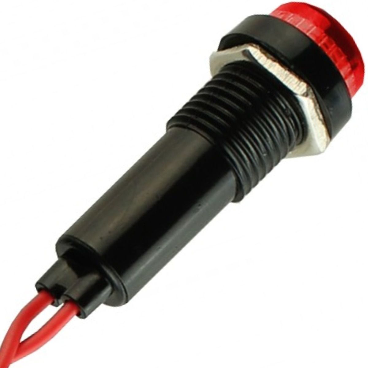 Sinaleiro Led (Olho De Boi) XD8-2 220V Para Painel Vermelho - Kit 10 ...