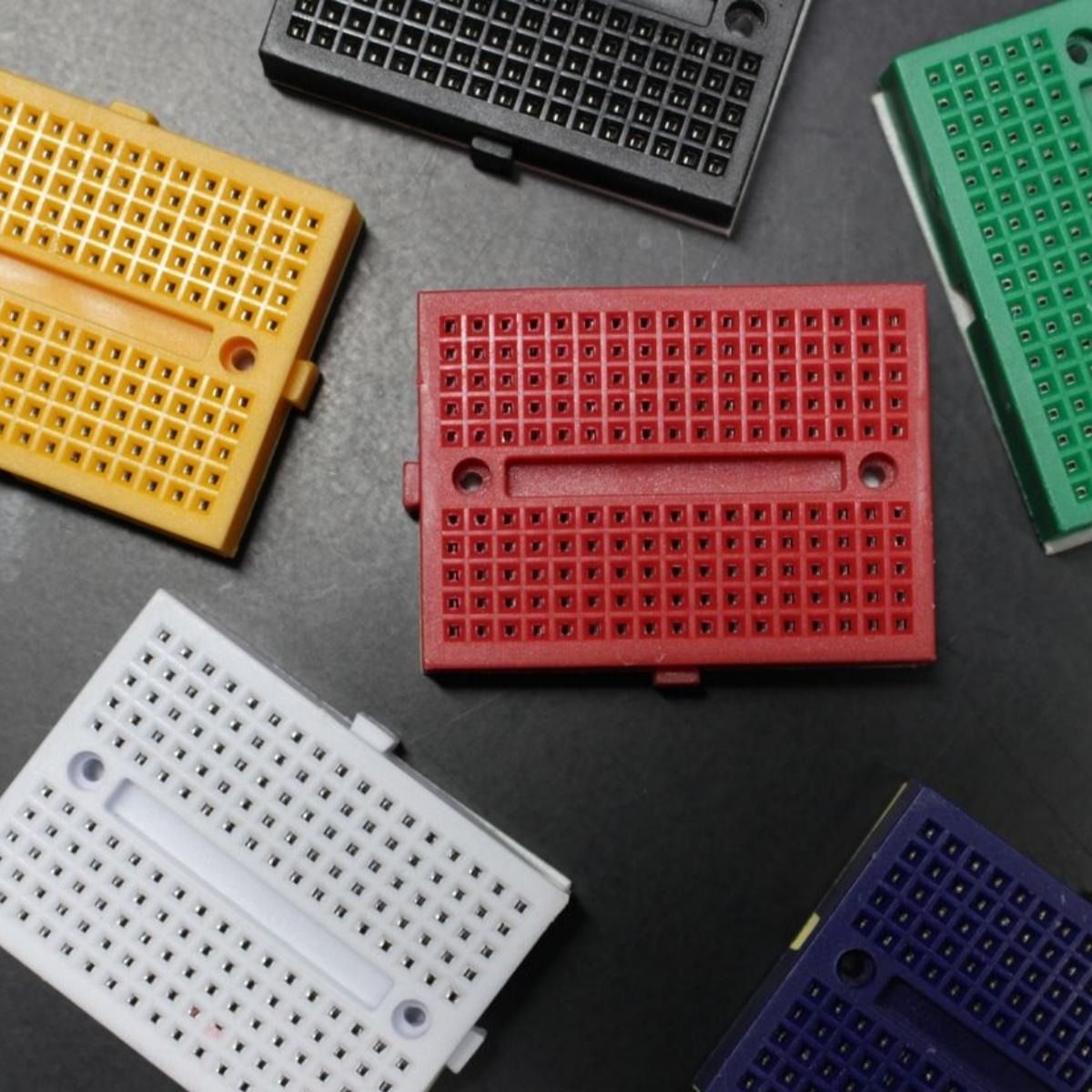 Kit com 6 Protoboard 170 Pontos para Arduino - 6 Cores - Smartcomp seu ...