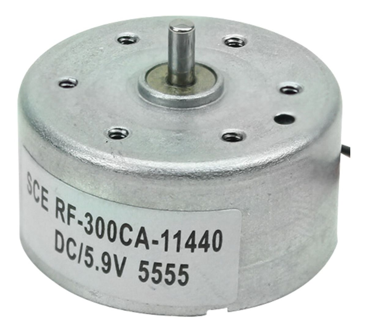 Motor RF-300 Para Robótica Arduino Dvd PS 5.9V (Eixo 3mm) - 5 Peças ...