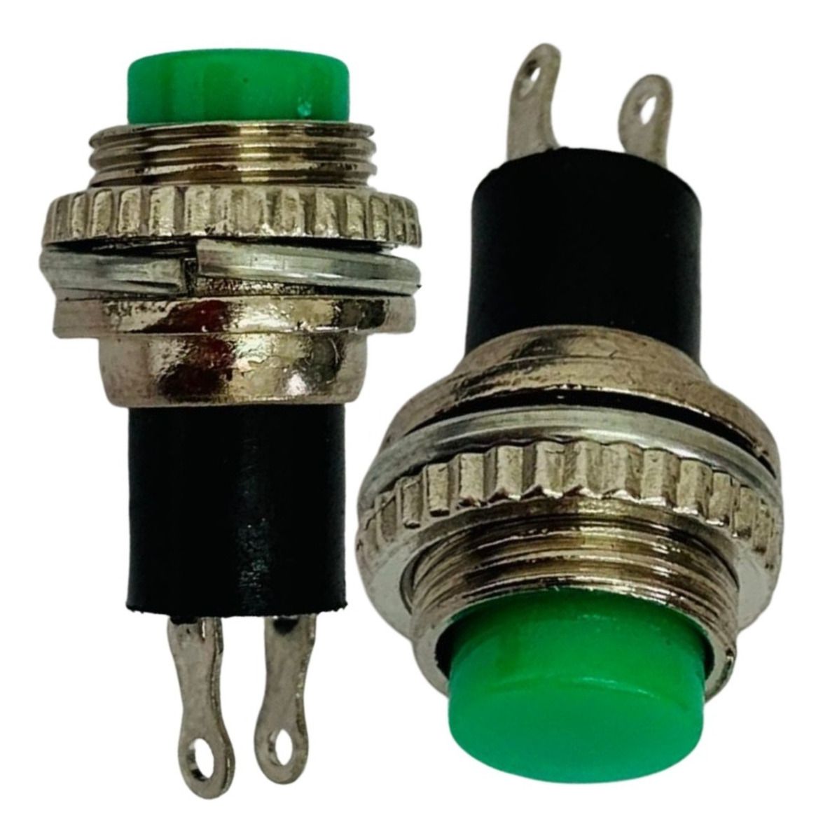 Chave Botão Push Button Na Ds-314 Verde - 10 Peças - Smartcomp seu ...