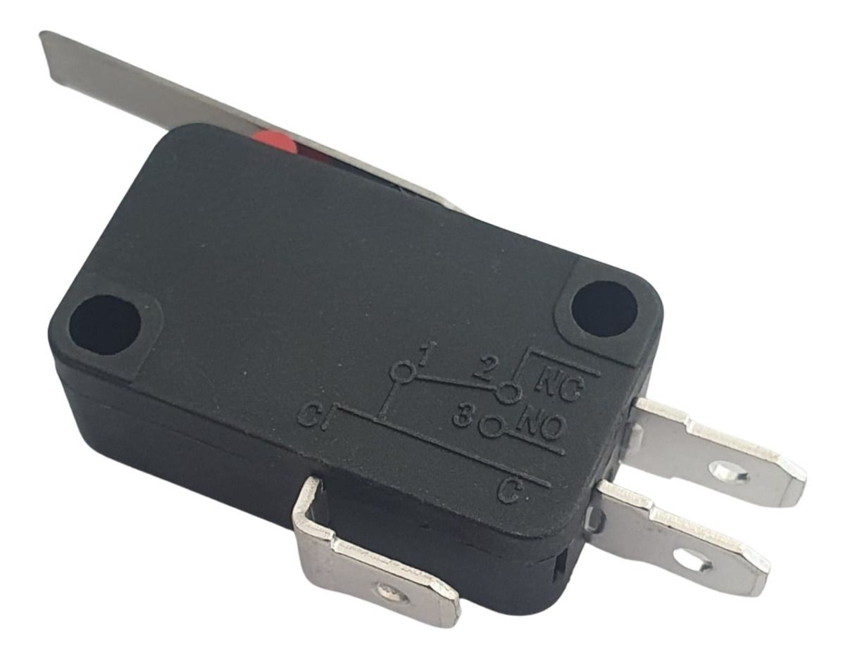 Chave Micro Switch Kw11-7-3 3t 16a Haste 27mm - 10 Peças (1269 ...