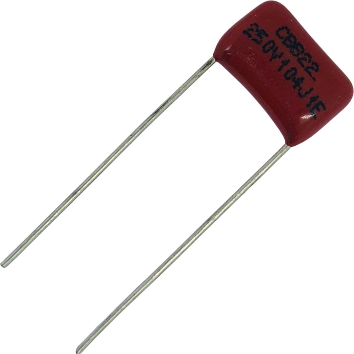 Capacitor Poliester Metalizado 100NF 50V 100K (104) - 10 Peças ...