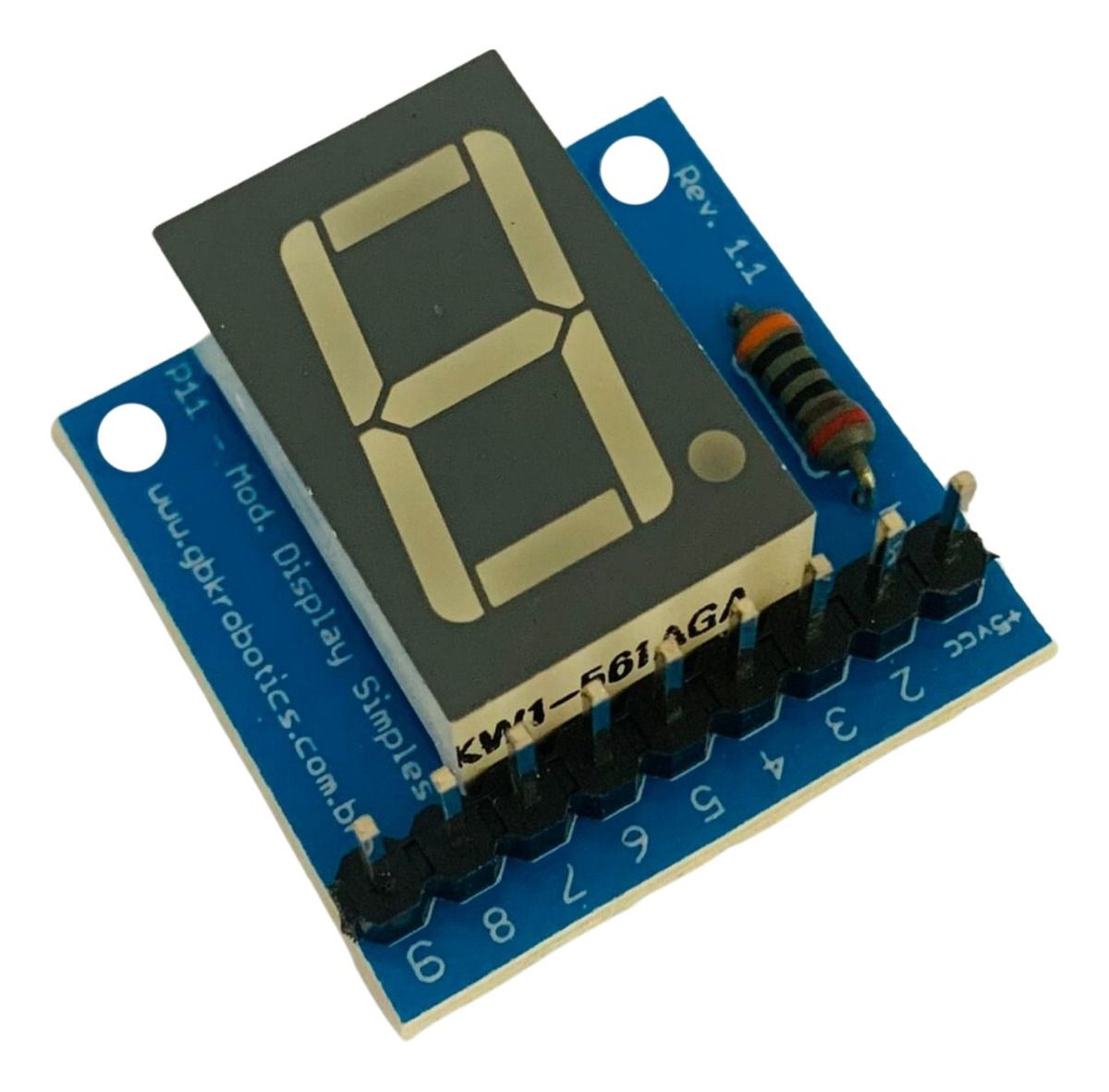 P11 - Gbk Módulo Display Anodo Comum 1 Digito - Smartcomp seu fornecedor confiável. Atendemos ...