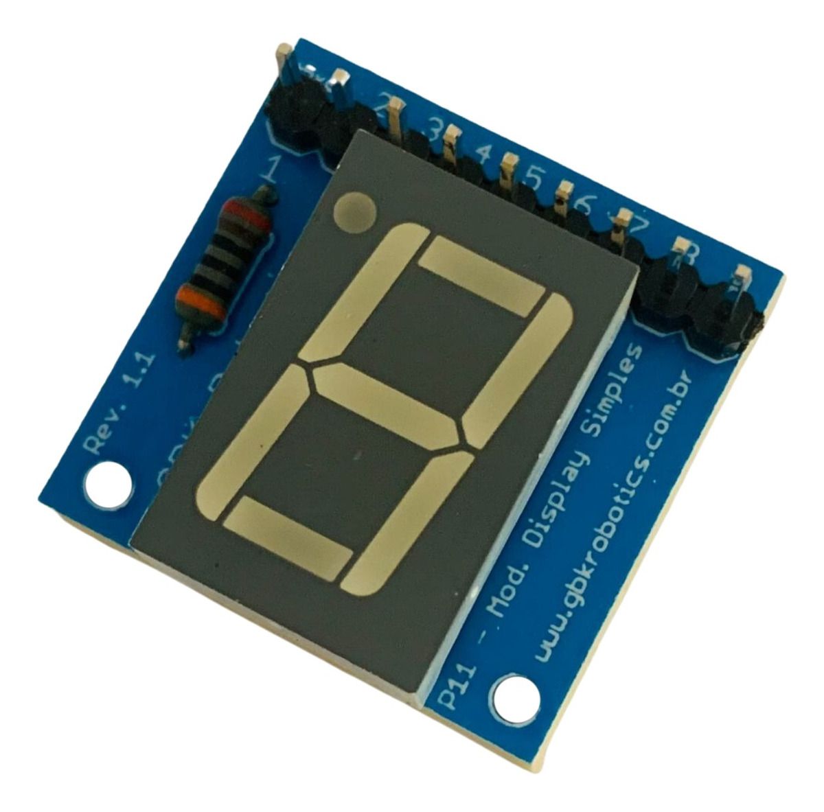 P11 - Gbk Módulo Display Anodo Comum 1 Digito - Smartcomp seu fornecedor confiável. Atendemos ...