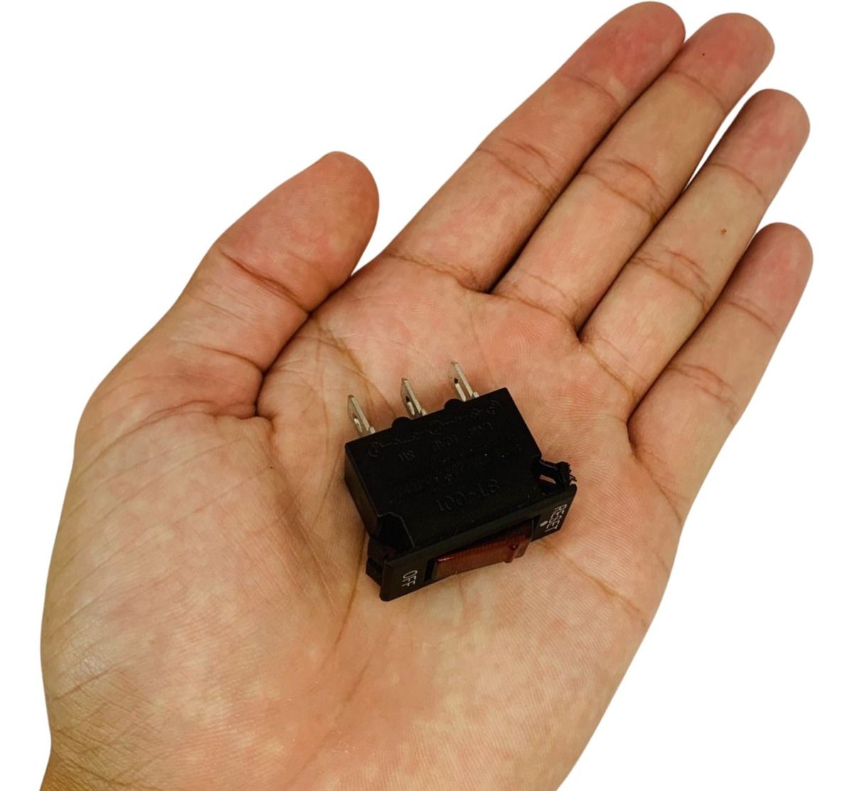 Chave Interruptor Disjuntor St-001 10a 125/250vac Com Led Vermelho ...