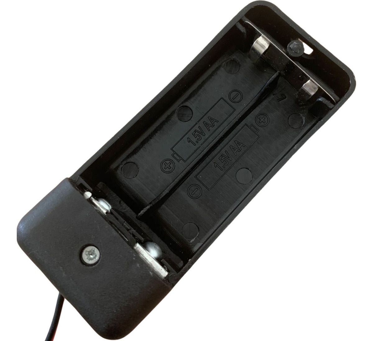 Suporte Case Caixa Porta 2 Pilhas Aa Botão On Off E Tampa Arduino Smartcomp Seu Fornecedor