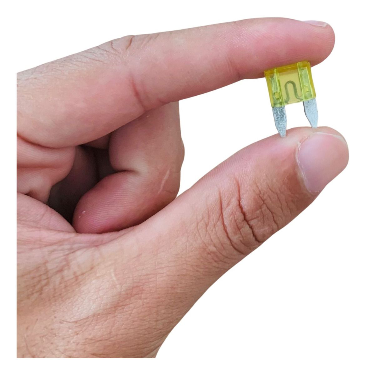 Kit 20 Mini Fusivel Lâmina 20A ZH269A Engate Amarelo Automotivo ...