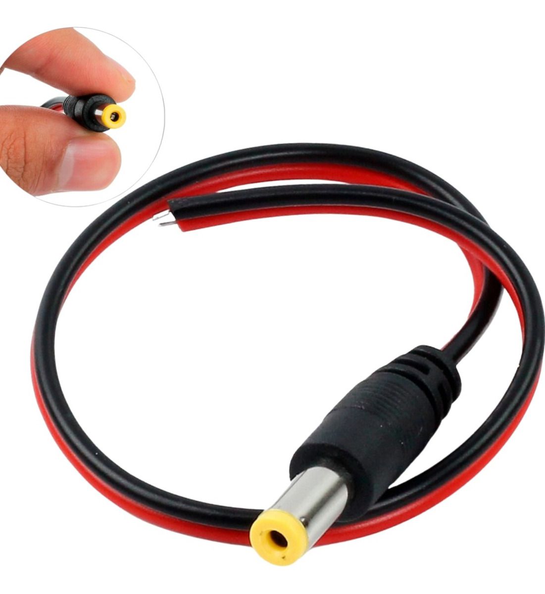 Conector Plug P4 Macho 5.5x2.1mm Com Rabicho - Smartcomp seu fornecedor ...