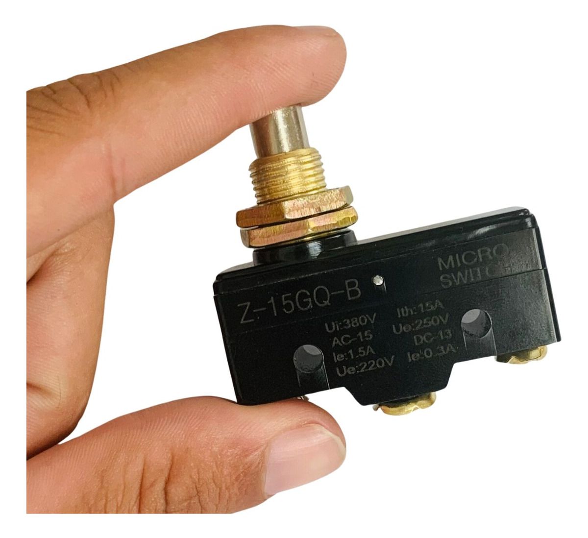 Kit 5 Chave Interruptor Micro Switch Z-15gq-b Fim De Curso 15a 250v Acionador Pistão - Smartcomp ...