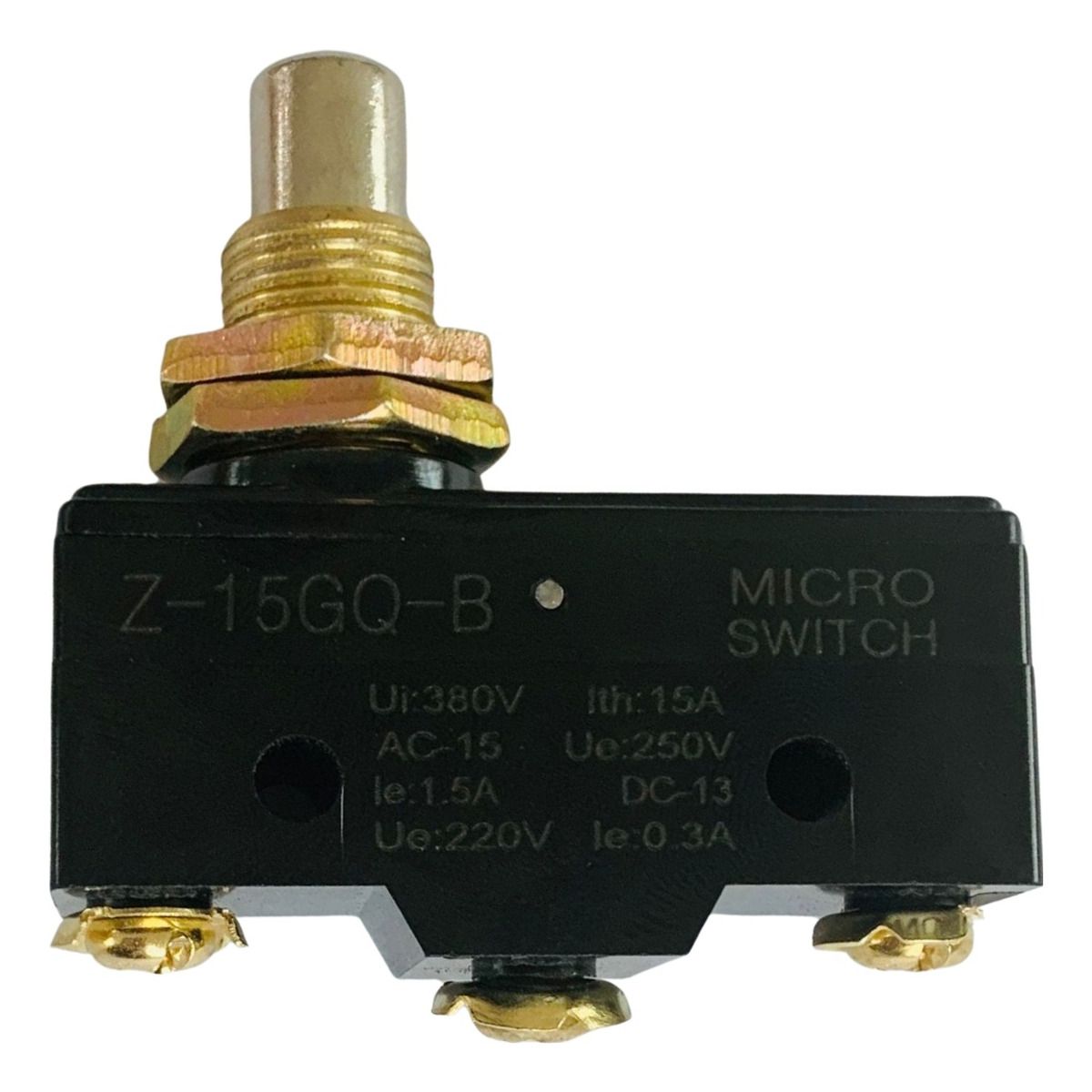 Kit 5 Chave Interruptor Micro Switch Z-15gq-b Fim De Curso 15a 250v Acionador Pistão - Smartcomp ...