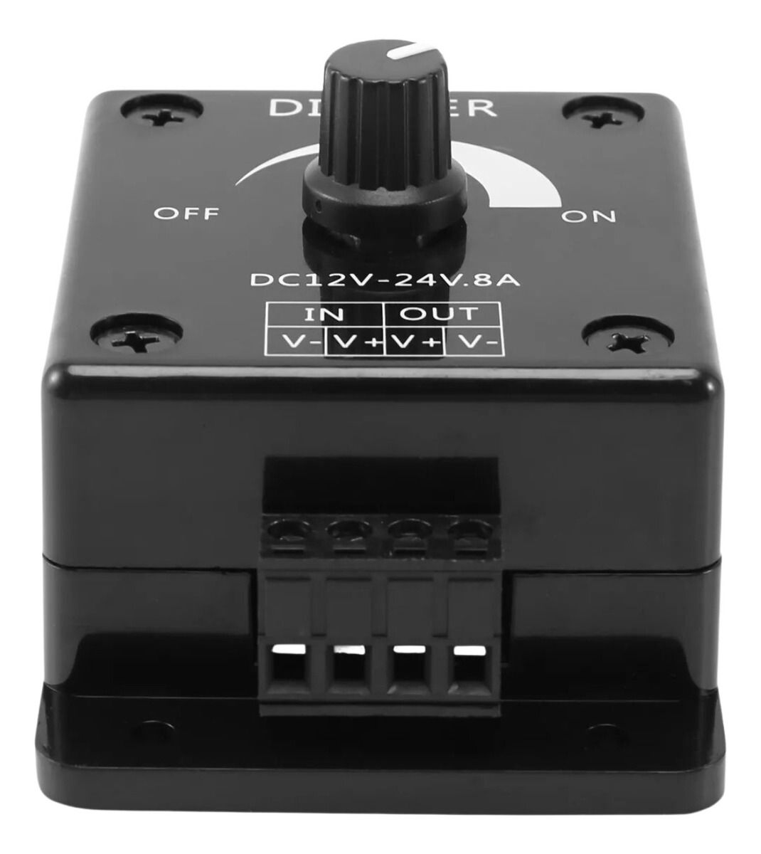 Dimmer Para Controle De Iluminação - 12~24V 8A Preto - Smartcomp seu ...