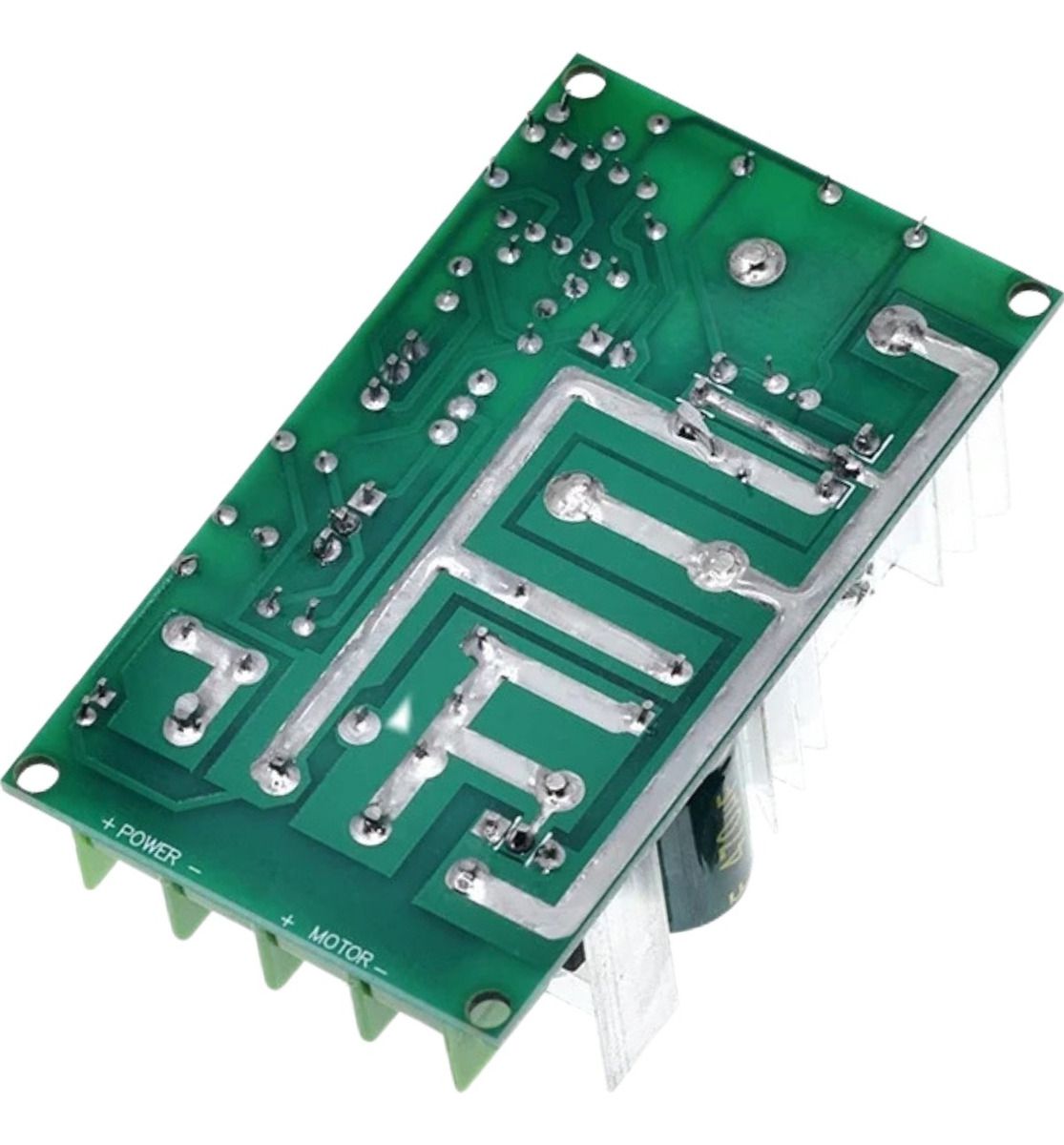Controlador Regulador PWM 10-60V 20A Controle Rotação De Motor Dc ...