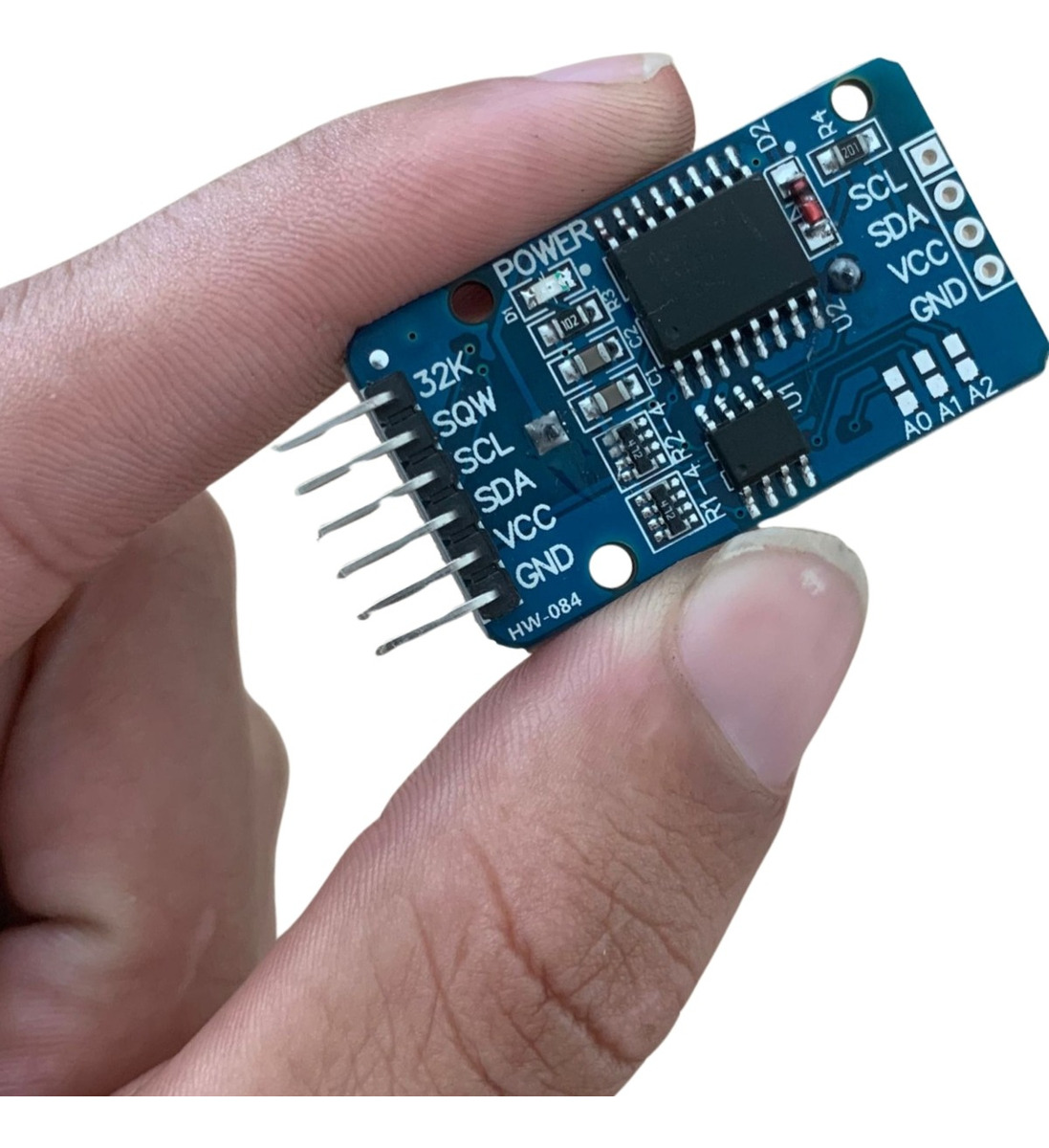 Módulo Relógio Tempo Real Rtc Com Sensor De Temperatura Ds3231 