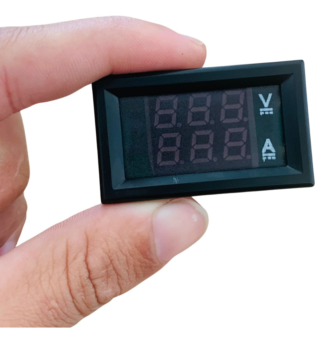 Display Voltimetro Amperimetro 0 a 100v 50A Com Resistor Shunt ...