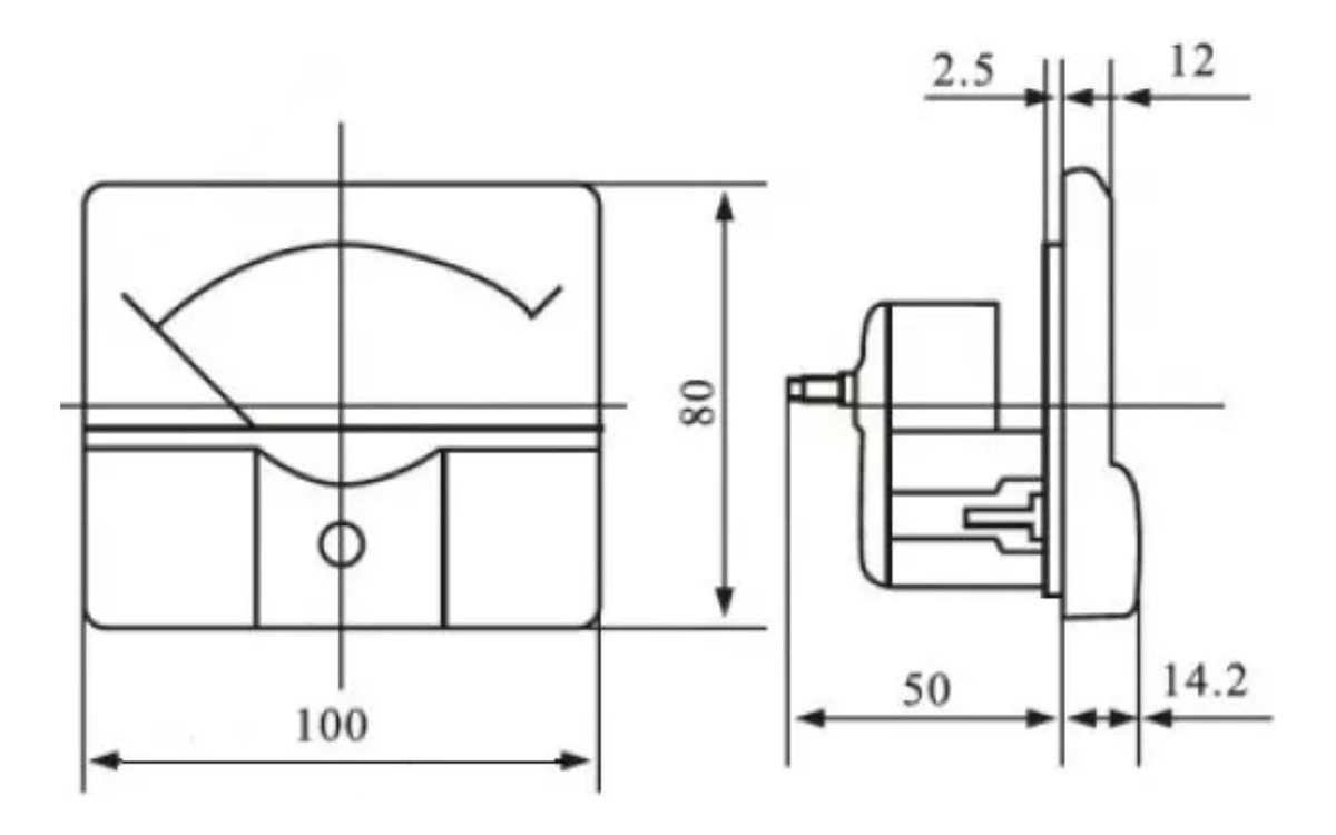 Voltímetro Analógico Modelo 59C2-16V (3116) - Smartcomp seu fornecedor ...
