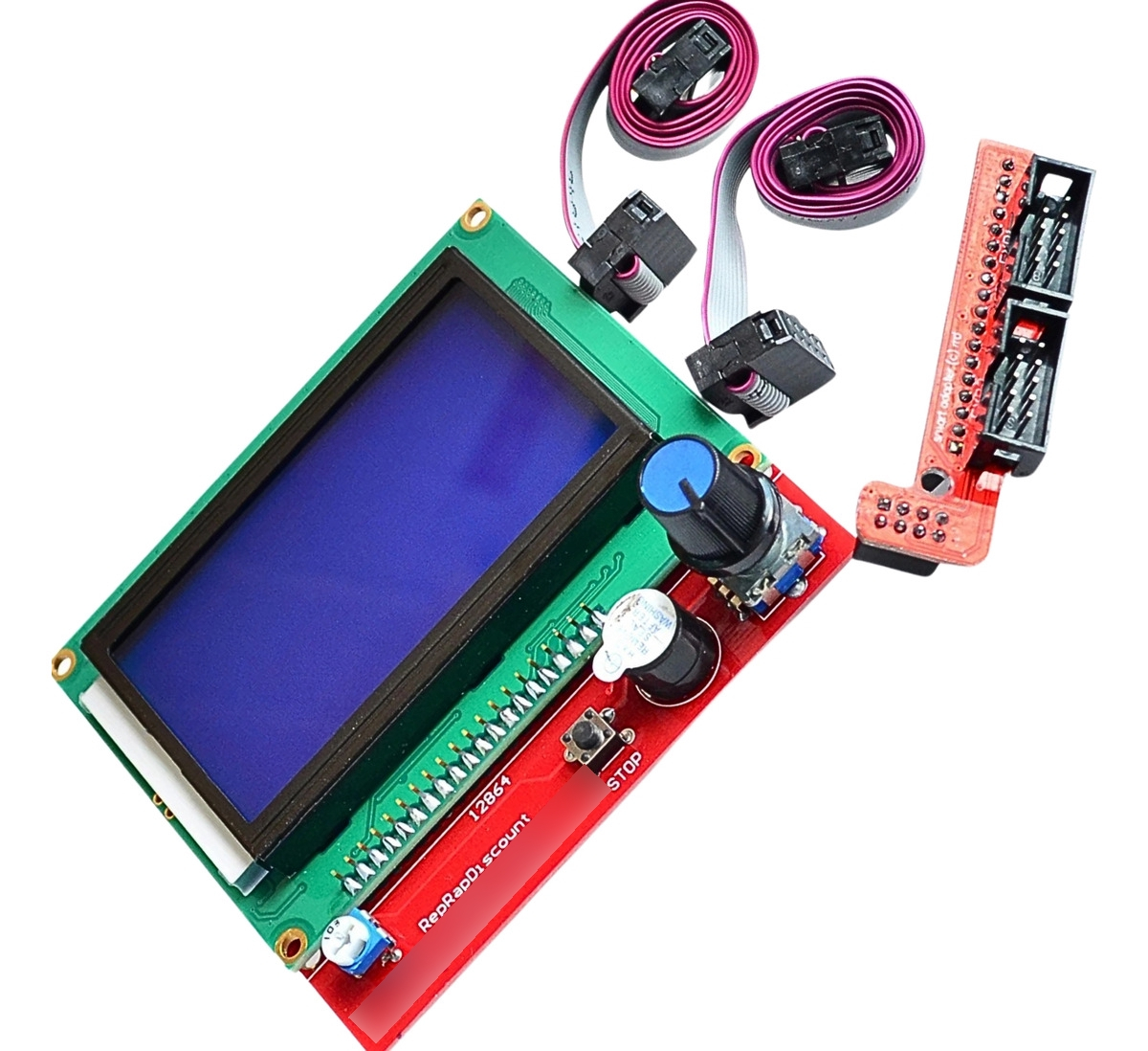Kit Impressora CNC 3D com Arduino Mega 2560 Ramps1.4 LCD1286 Driver A4988 - Smartcomp seu ...
