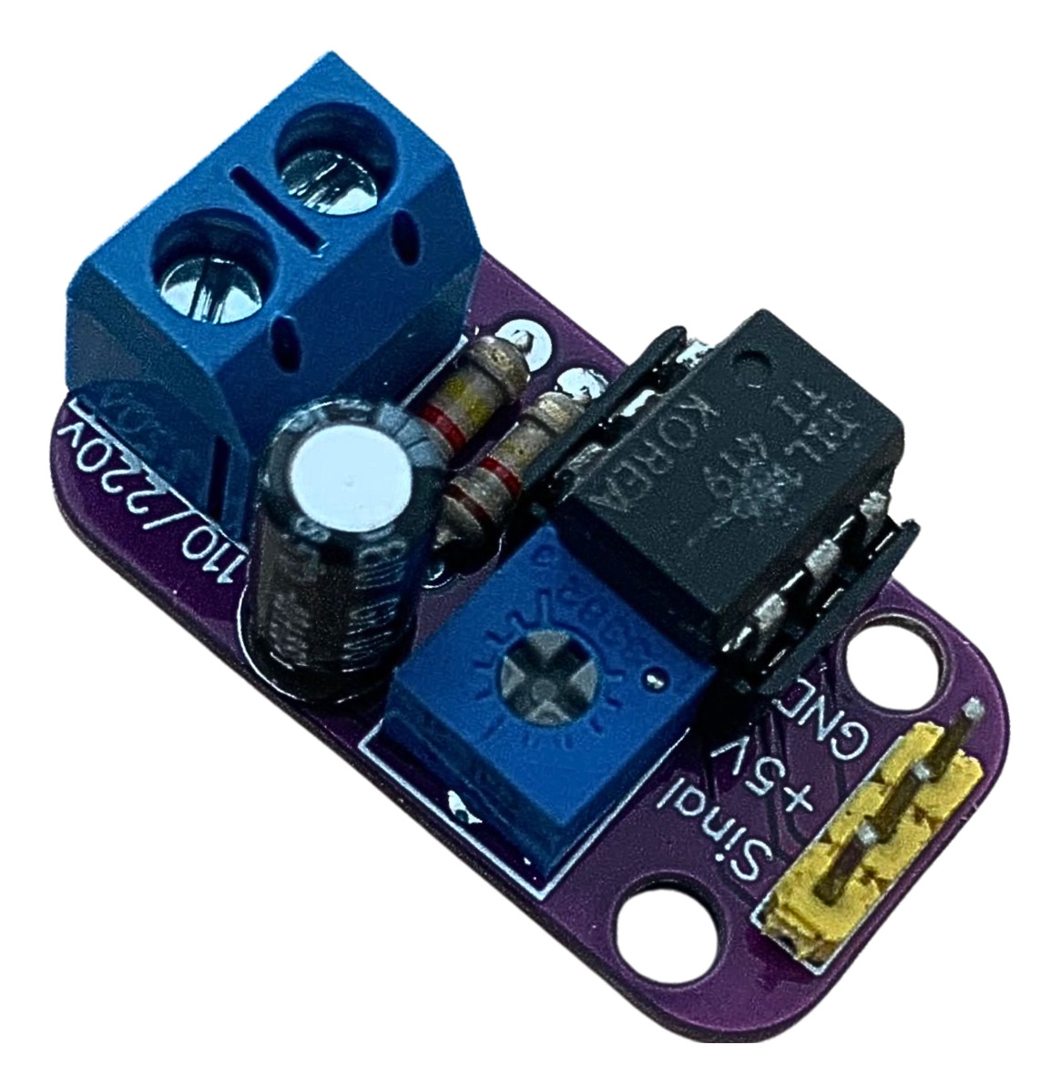 Módulo Sensor de Tensão AC 0 a 250V - LD-01 para Arduino - Smartcomp ...