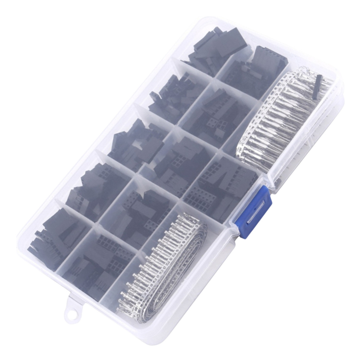 Kit 620 Conectores Dupont Macho/fêmea 2.54mm Com Maleta Organizadora - Smartcomp seu fornecedor ...