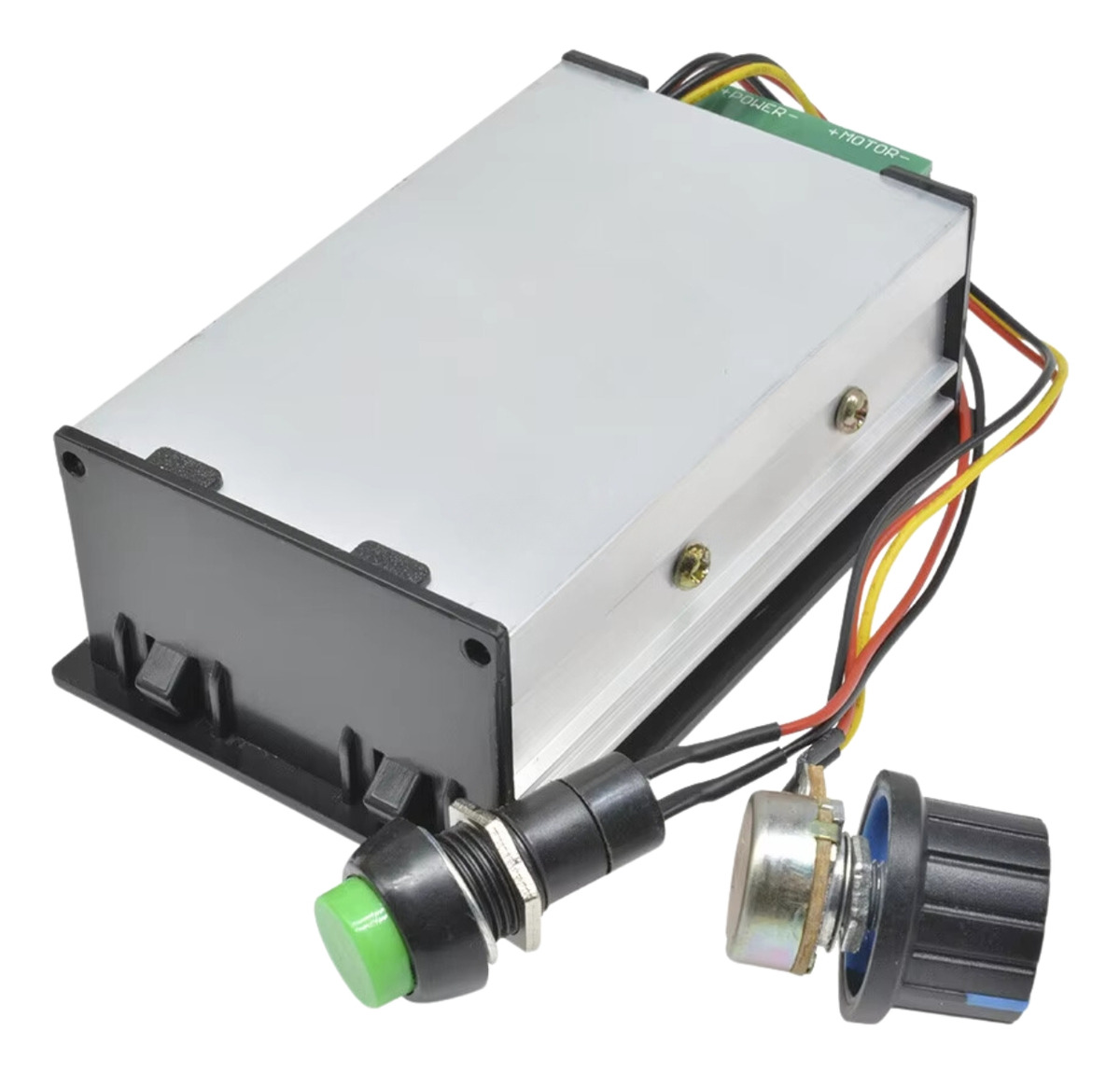 Módulo Controlador De Velocidade Para Motores Pwm 6-60v 20a Com Display ...