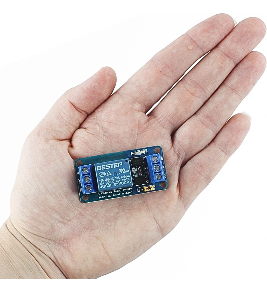 Módulo Relé 1 Canal 3V 10A Borne Kre Para Esp32 - Smartcomp seu fornecedor confiável. Atendemos ...