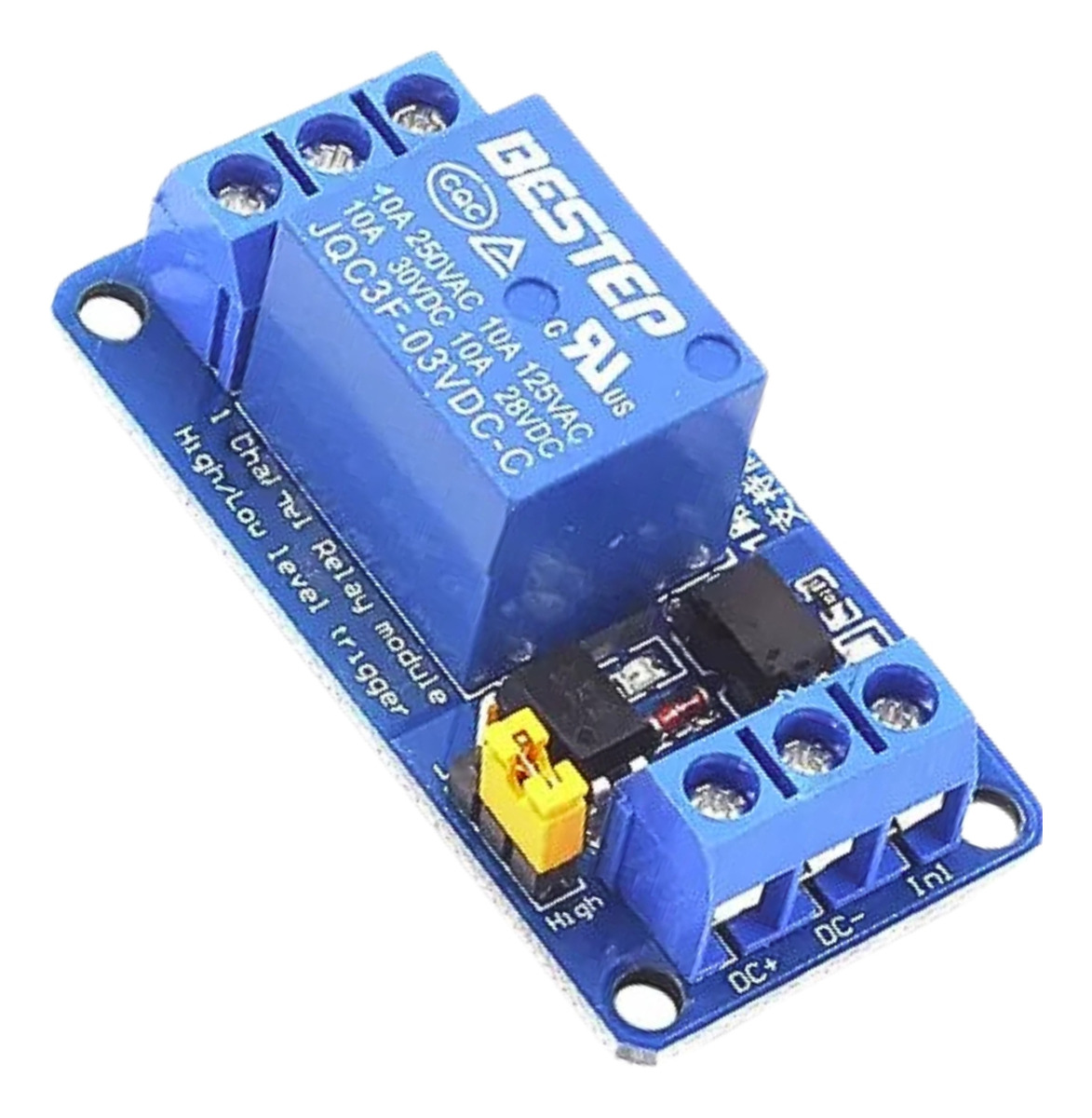 Módulo Relé 1 Canal 3V 10A Borne Kre Para Esp32 - Smartcomp seu fornecedor confiável. Atendemos ...